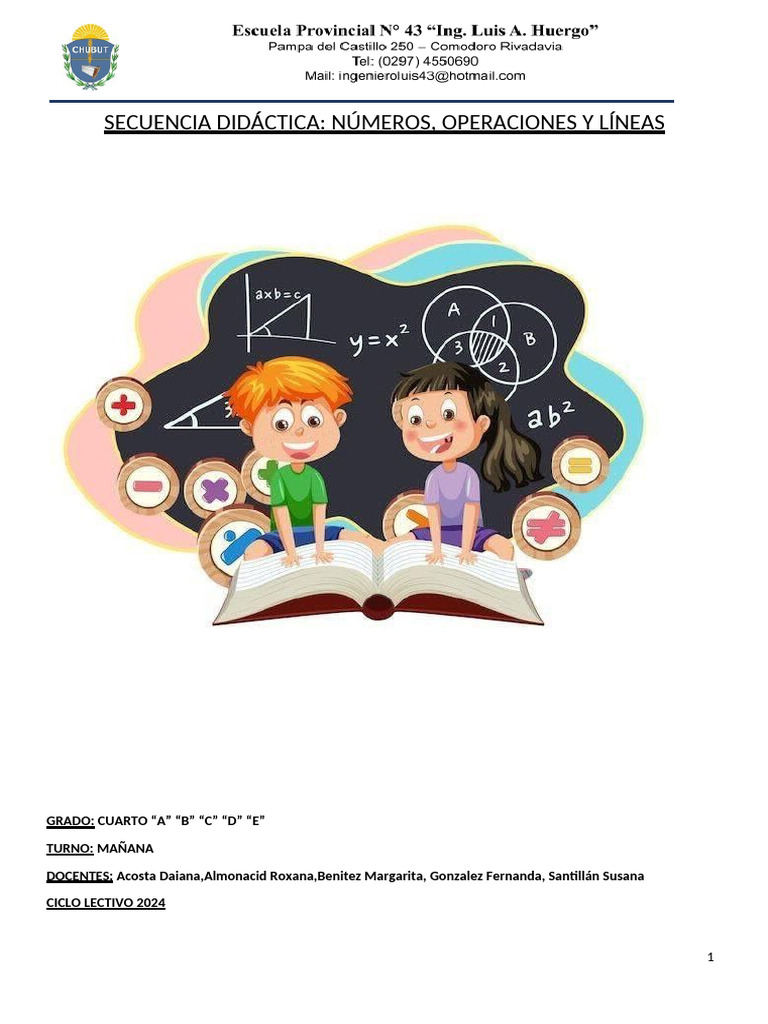 Matemáticas y Geometría en 4° Grado | PDF | Sustracción | Geometría