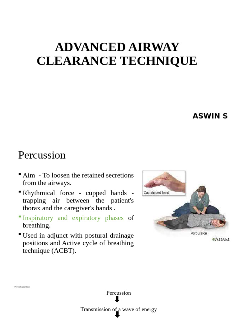 Advanced Airway Clearance Technique | PDF | Exhalation | Thorax