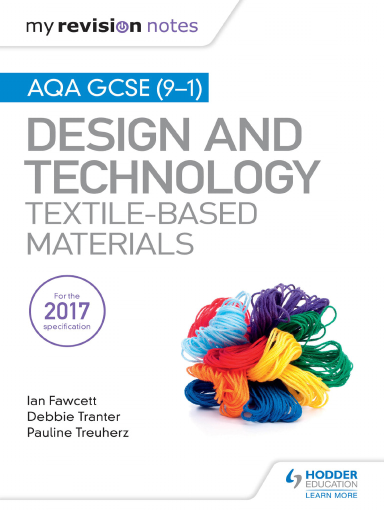 AQA GCSE 9 1 Design Technology Textile Based Materials by Fawcett | PDF ...