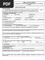Eteeap Application Form PDF | PDF | Educational Assessment | Academic ...