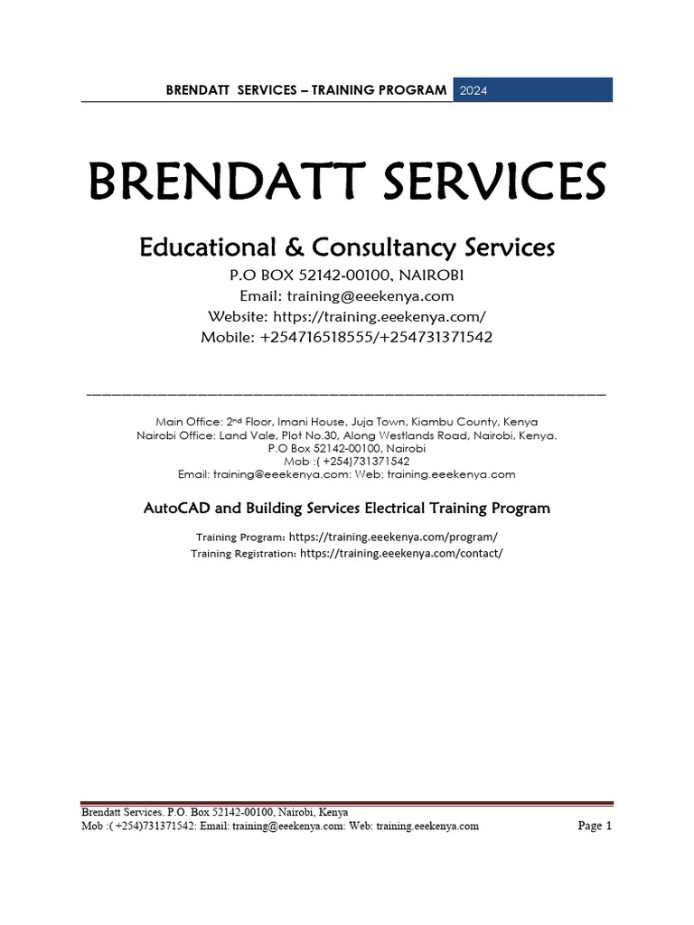 AutoCAD Electrical Training 2024 | PDF | Page Layout | Auto Cad