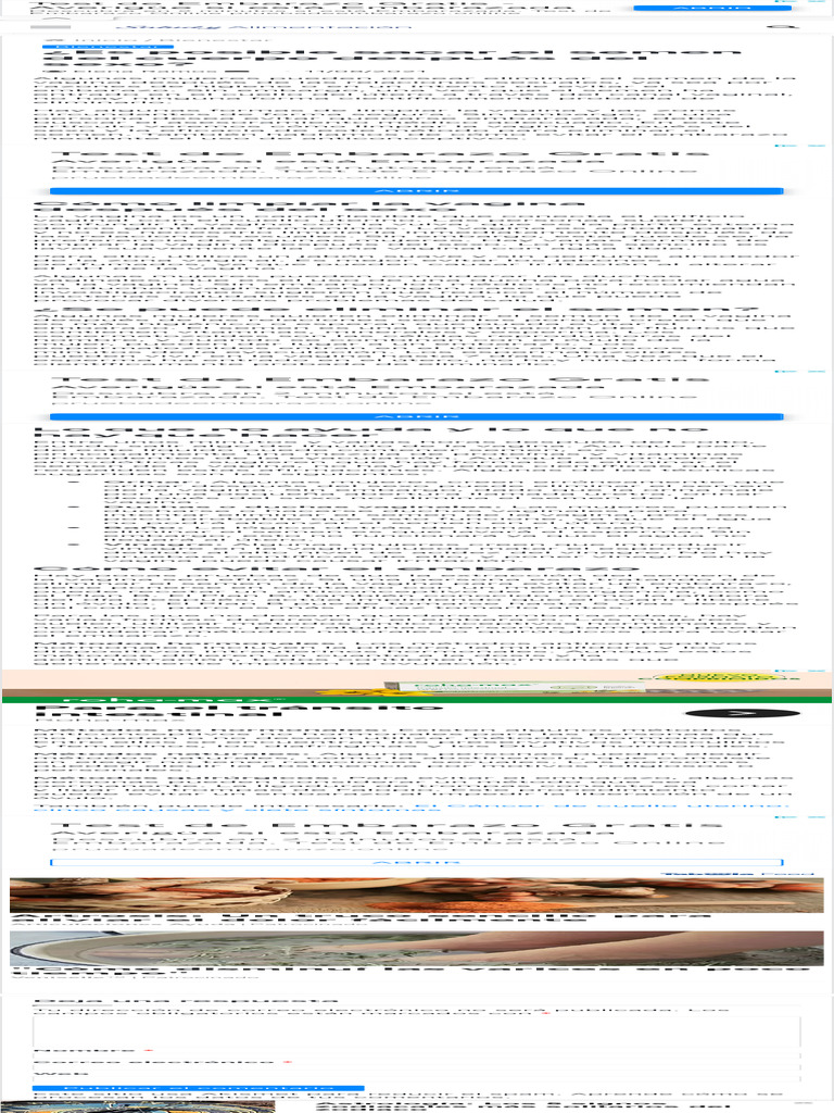 ¿Es Posible Sacar El Semen Del Cuerpo Después Del Sexo | PDF | Control de la natalidad | Vagina