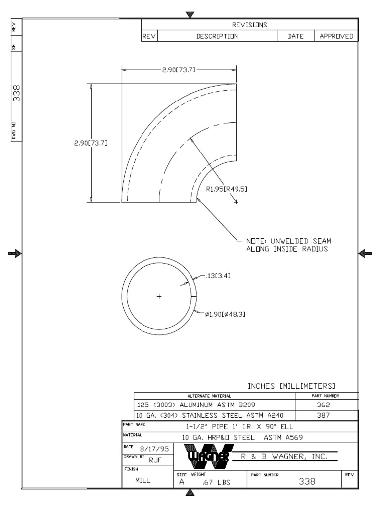 Wagner 338 Spec Sheet | PDF
