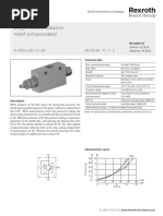 Bosch Rexroth - Datasheet - Counterbalance Valves | PDF | Valve ...
