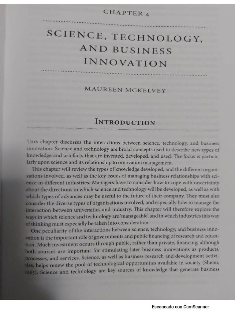 Science, Technology handbook | PDF