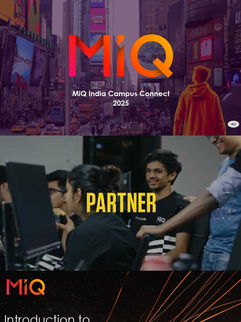 Data Science MiQ India Campus Connect For 2025 Batch | PDF | Advertising | Digital Marketing