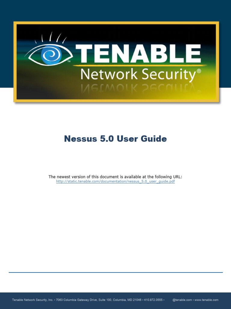Nessus - 5 (1) .0 - User - Guide | PDF | Superuser | Port (Computer Networking)