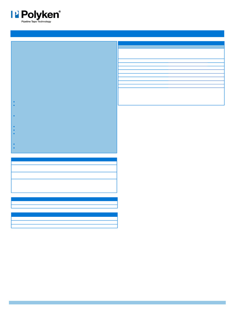 PDS Polyken 3019 V2 Jun20 Aarps 0979 | PDF | Adhesive | Liquids