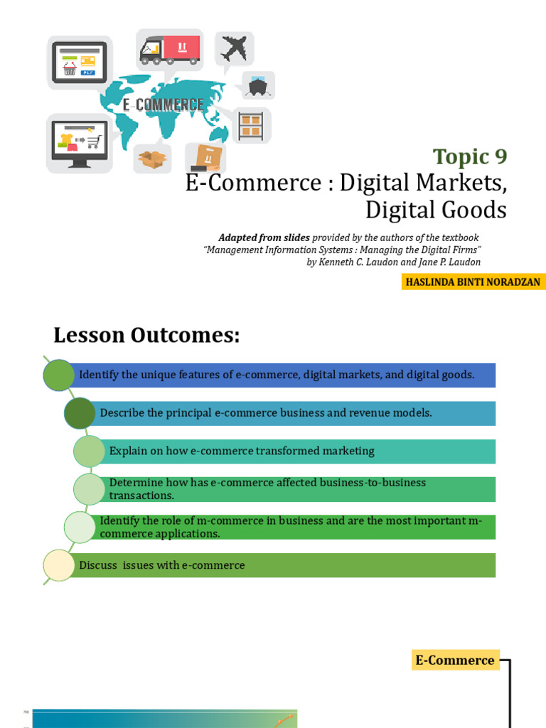 Chapter 9 - E-Commerce - Digital Market, Digital Goods | PDF | E Commerce | Marketing