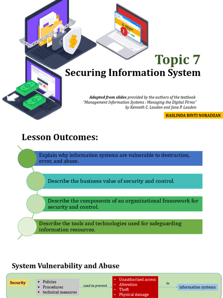 Chapter 7 - Securing Information System | PDF | Information Security ...