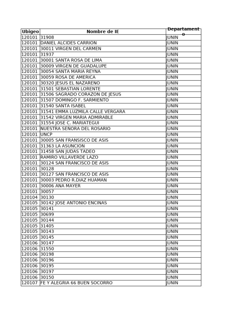 Primaria Junin | PDF