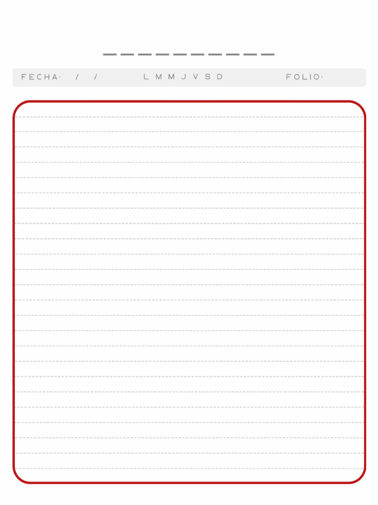 Grey and White Simple Blank Notebook | PDF