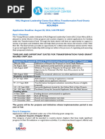Example - Orientation Form | PDF | Grant Writing | Evaluation