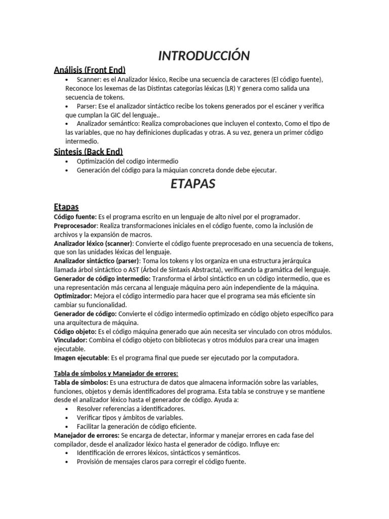 Compiladores | PDF | Compilador | Analizando