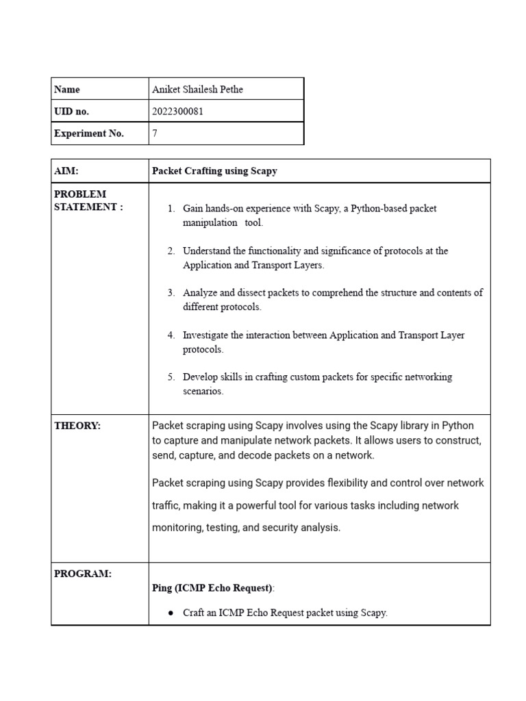 CCN Exp7 | PDF | Domain Name System | Computer Network