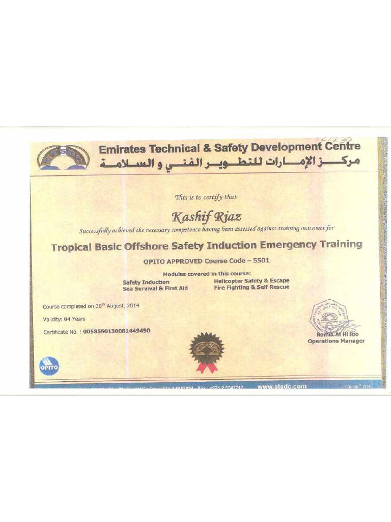 Training Certificates | PDF Training Certificates | PDF