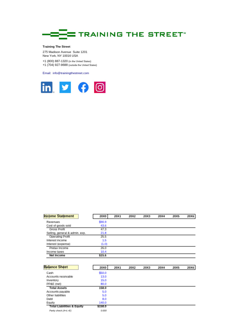 3 WeCo_Template_v22.0_UNC | PDF | Expense | Equity (Finance)