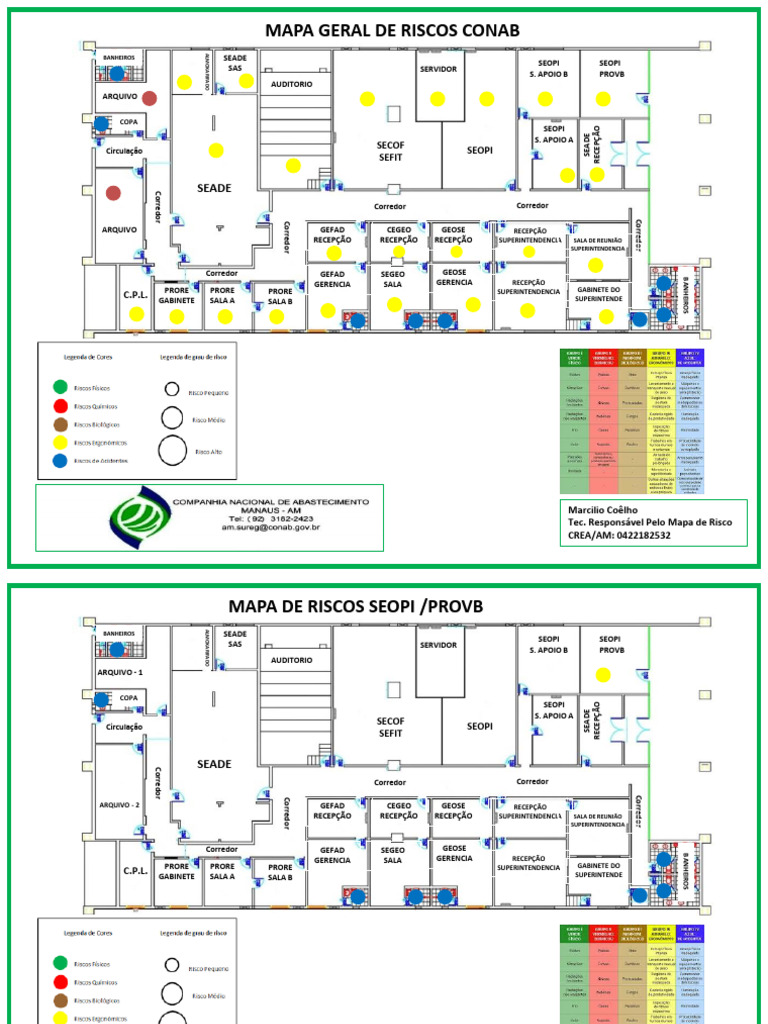 Mapa de Riscos | PDF
