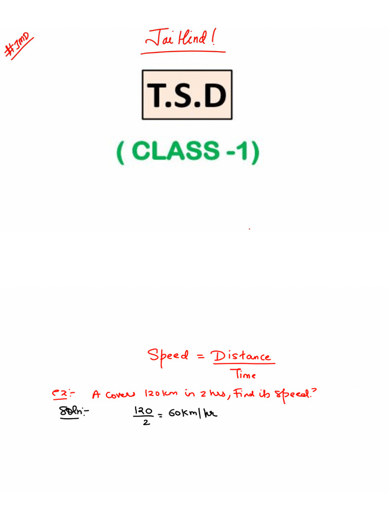TSD 1 Qa | PDF