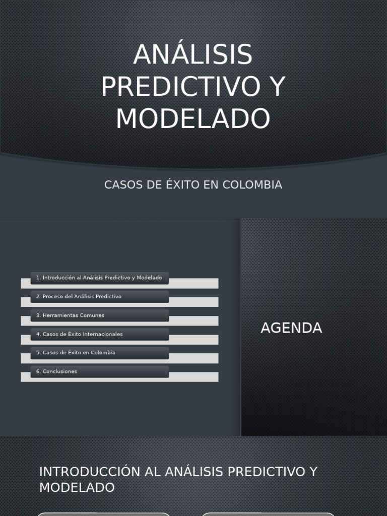 Análisis Predictivo y Modelado | PDF | Analítica predictiva | Informática
