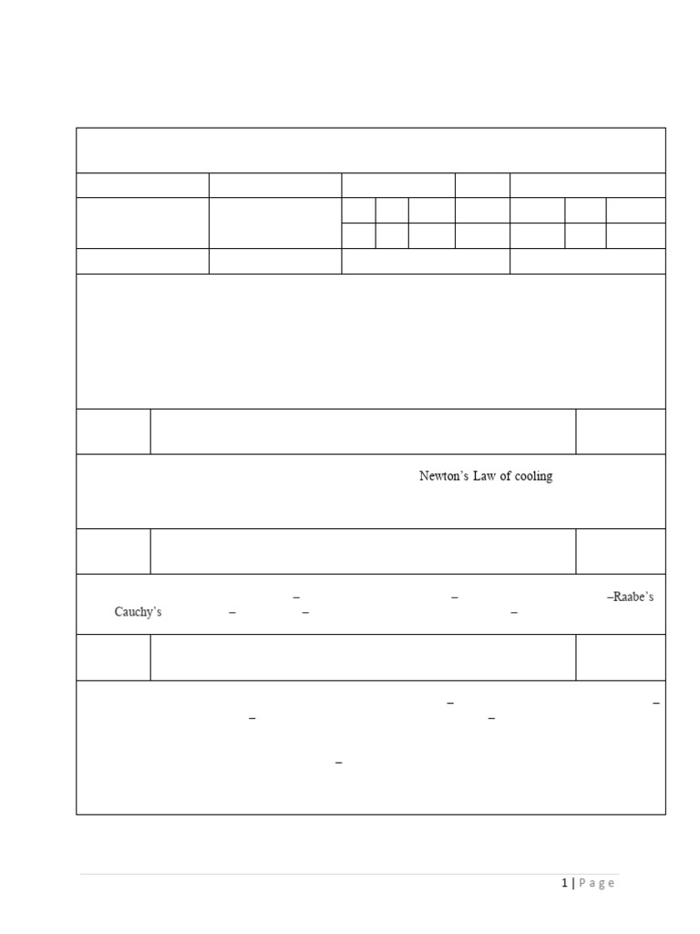 A5BS02 - Linear Algebra and Calculus | PDF | Matrix (Mathematics ...