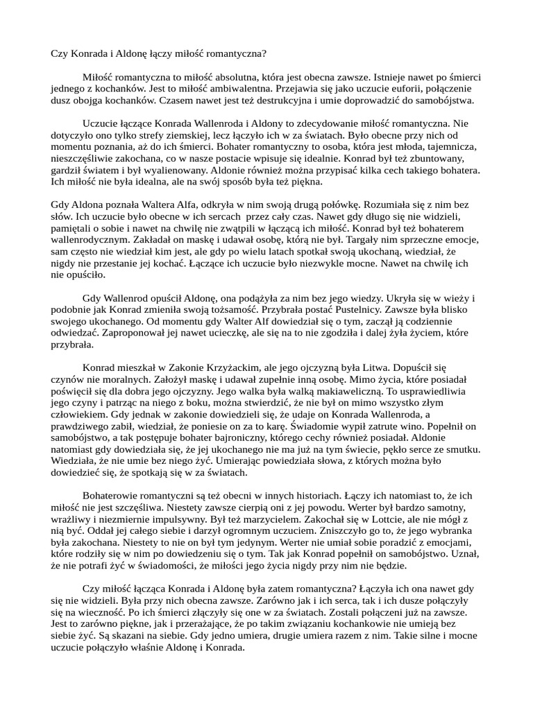 Aldona I Konrad | PDF