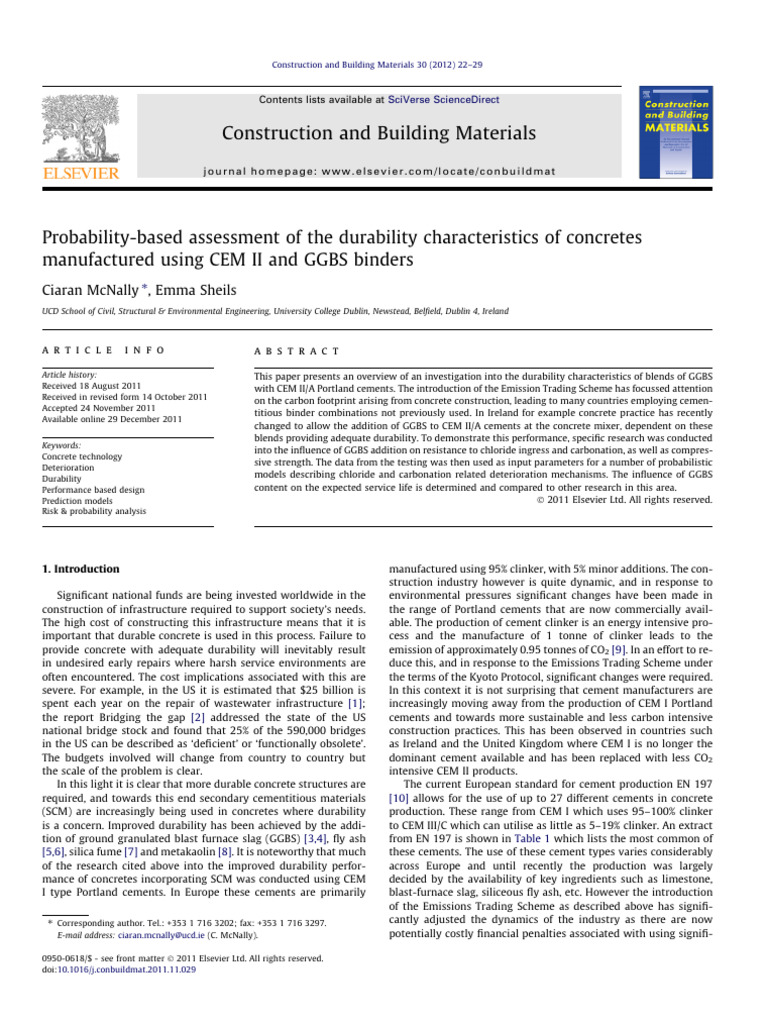 McNally and Sheils - 2012 - Probability-Based Assessment of The ...