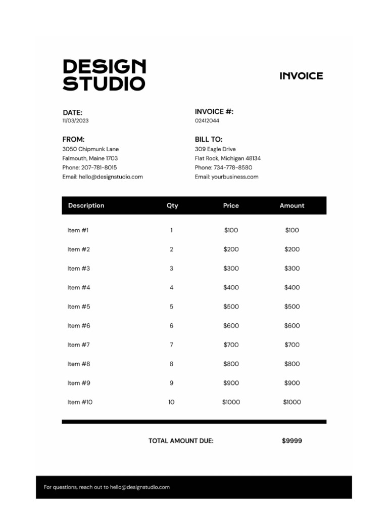 Invoice 05 | PDF