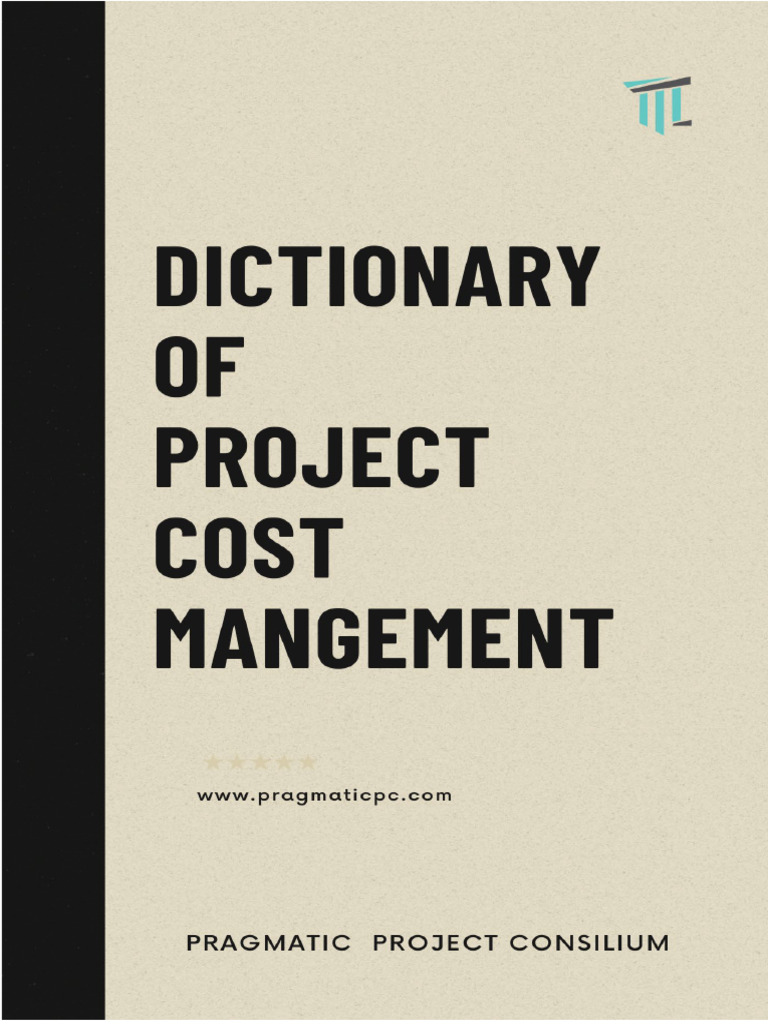 Dictionary for Cost Management | PDF | Project Management | Cost Of Capital