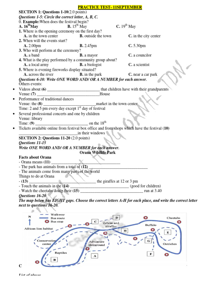 Practice Test-11september-2023 | PDF | Jazz | Hay