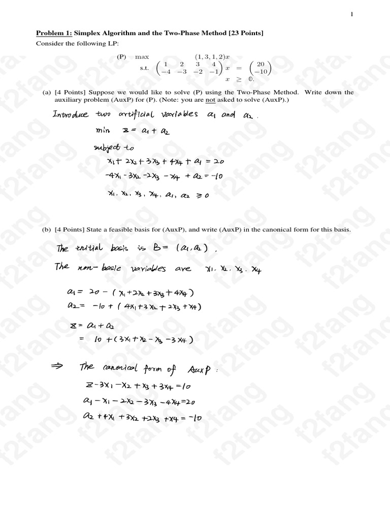 Finalp 3 | PDF | Linear Programming | Computational Science