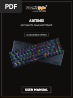 REDRAGON K630RGB Keyboard Guide | PDF | Computer Keyboard | Computing