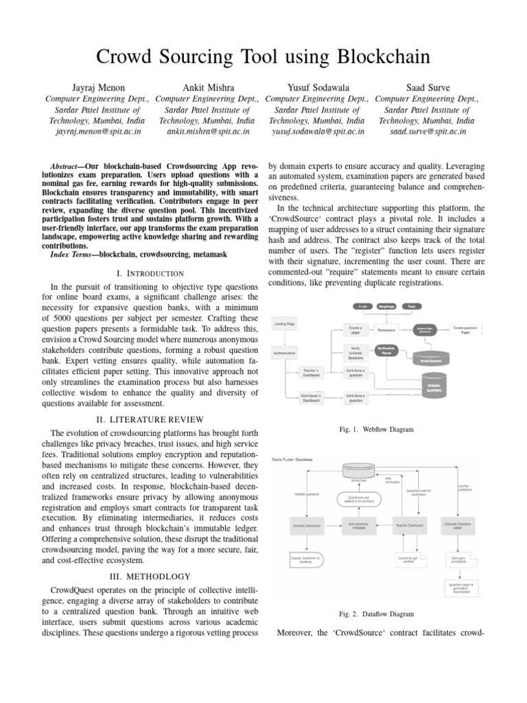 Blockchain technology report | PDF | Crowdsourcing | Computing
