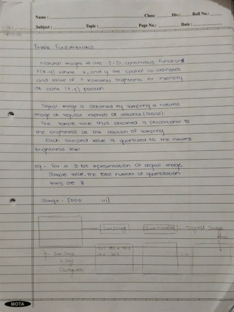 Image Processing Point Pdf