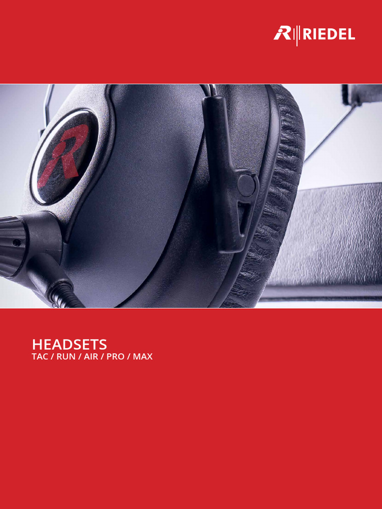 Headset Brochure EN | PDF | Headphones | Microphone