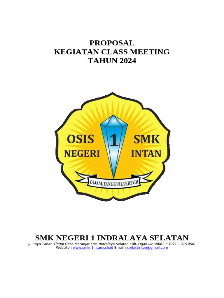 Proposal Classmeet | PDF