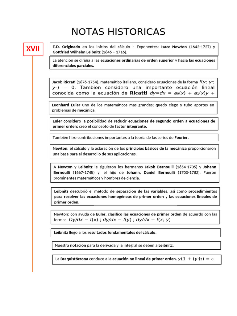 Arqueño Caballero, Jose Yordin - Notas Historicas | PDF | Ecuaciones ...