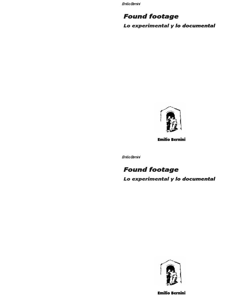 FOUNDFOTAGE | PDF | Documental | Verdad