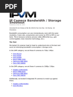 Bit Rate Comparison for CCTV Cameras | PDF | Bit Rate | Information Age