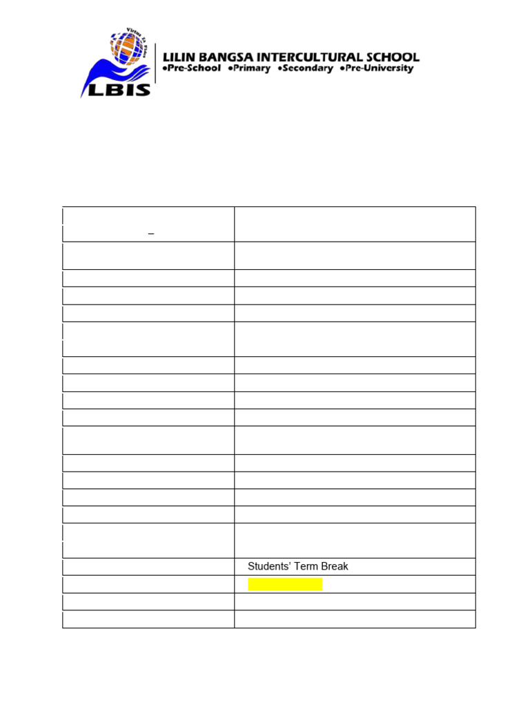 School Calendar of Activities 2024=25 1st Semester | PDF | Academic ...