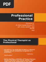APTA PT Core Values | PDF | Psychotherapy | Physical Therapy