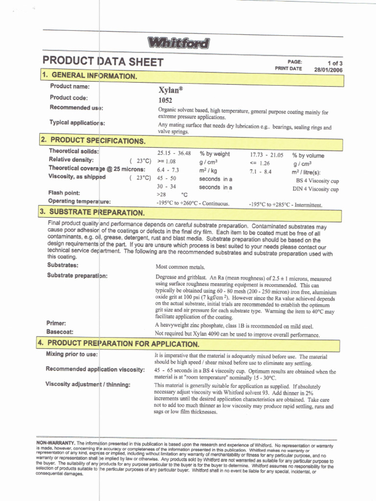 1052 Blue PTFE | PDF