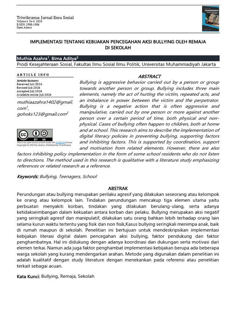 Muthia Azahra, Bima Aditya | PDF | Kesehatan Holistik | Sains & Matematika