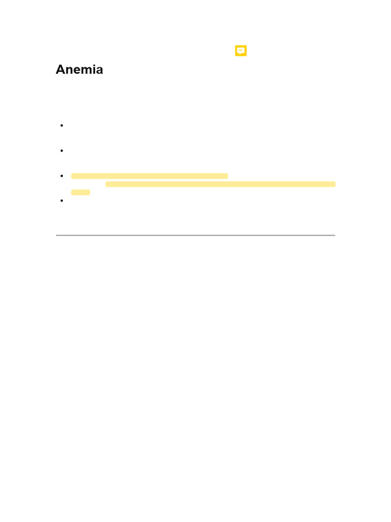 Referencia 2. OMS. Anemia. 2024 | PDF | Anemia | Glóbulo rojo