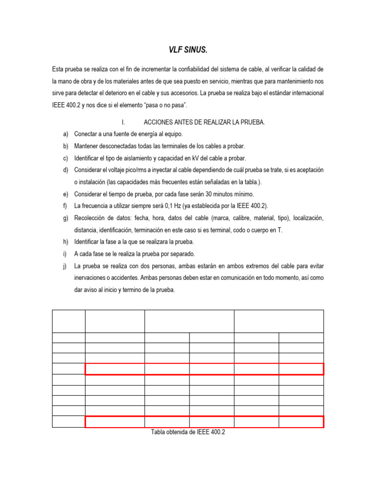 VLF en Cables de Potencia XLP | PDF | Ingenieria Eléctrica