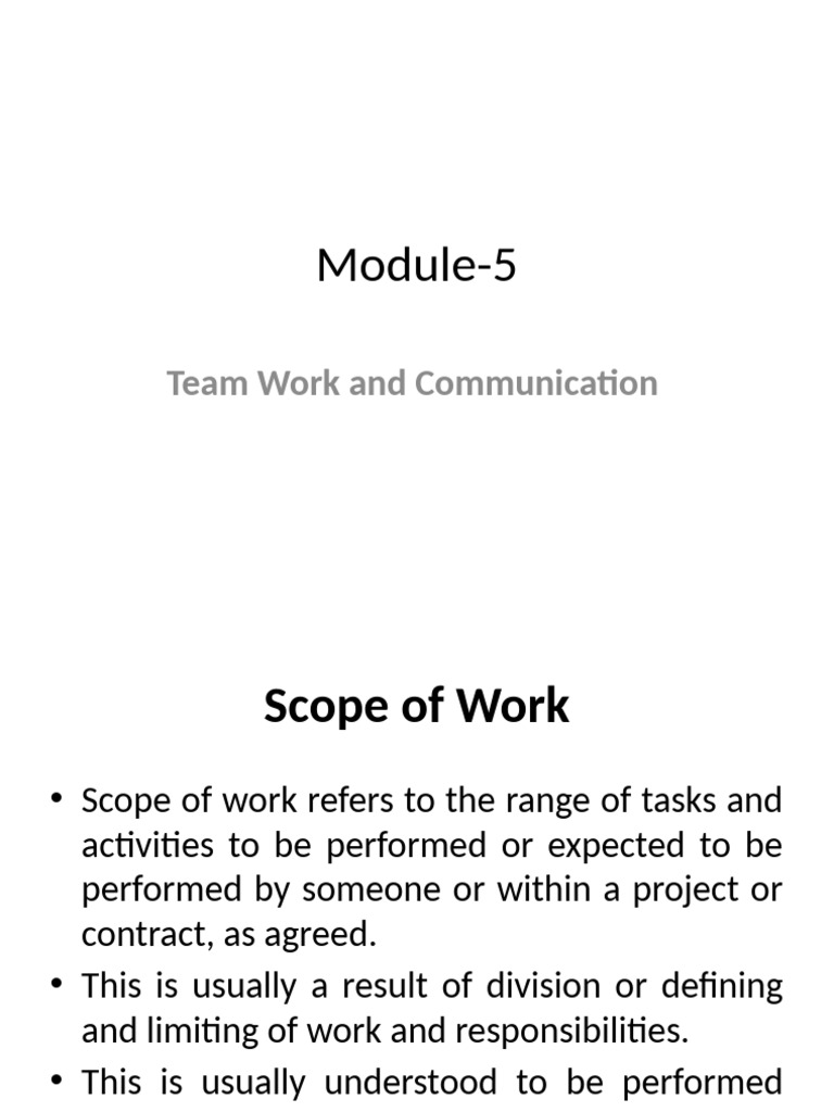 13-Team Work and Effective Communication-26!03!2024 | PDF | Reliability Engineering | Decision ...