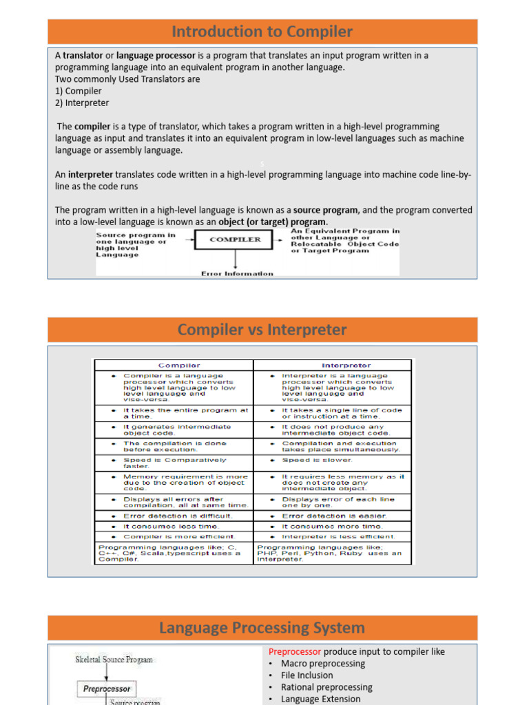 CD Unit2 Ppt | PDF | Compiler | Assembly Language