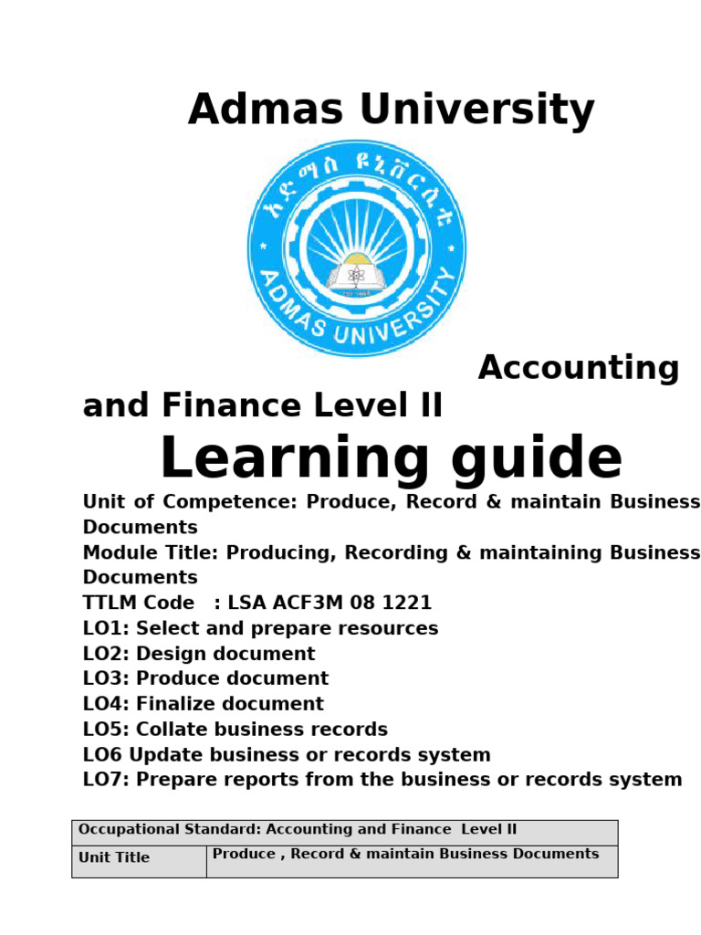 Produce, Record & Maintain Business Documents | PDF | Image Scanner ...