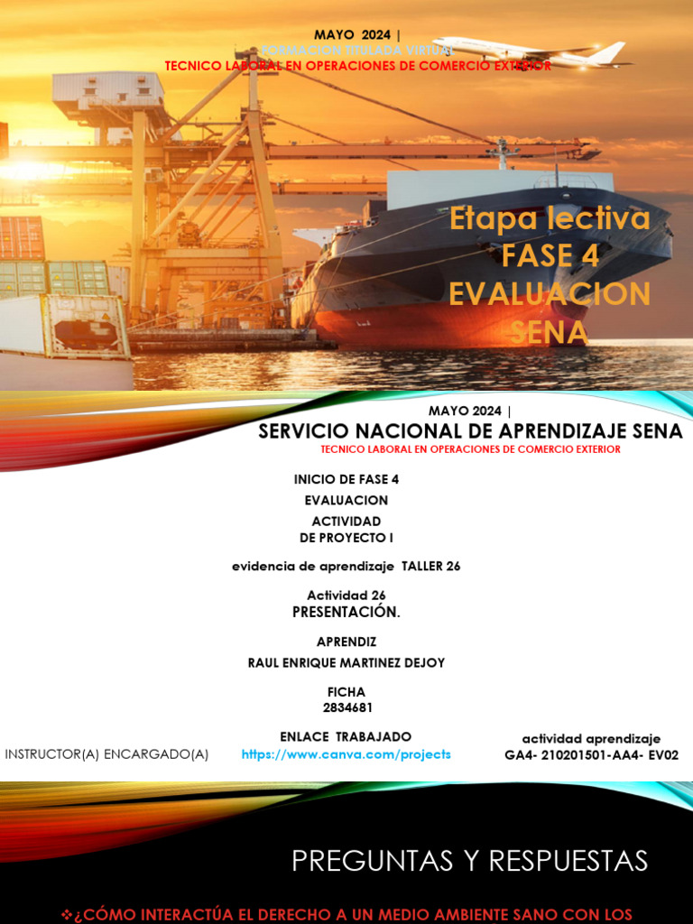 PRESENTACIÓN Actividad 26 | PDF | Desarrollo sostenible | Entorno natural