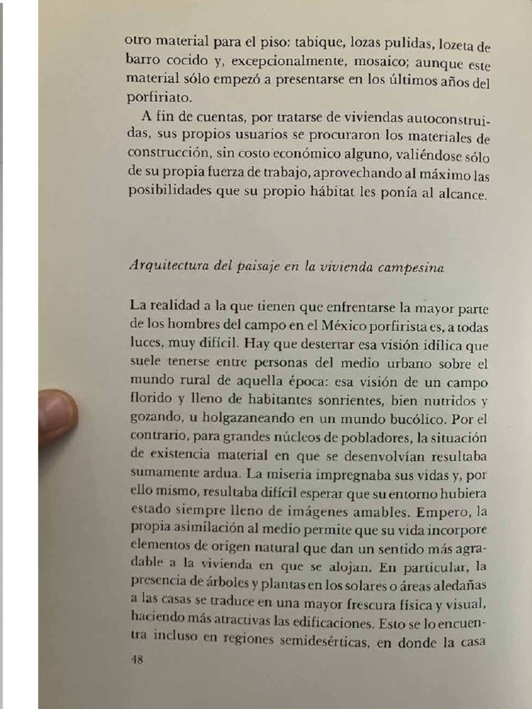 Cuarta Parte - Arquitectura Del Paisaje en La Vivienda Campesina. Las Casas Campesinas en El ...